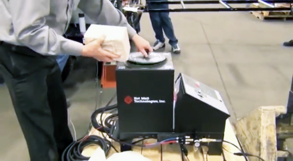 Hot Melt Application and the New Tech Machinery SSQ™ Roof Panel Machine