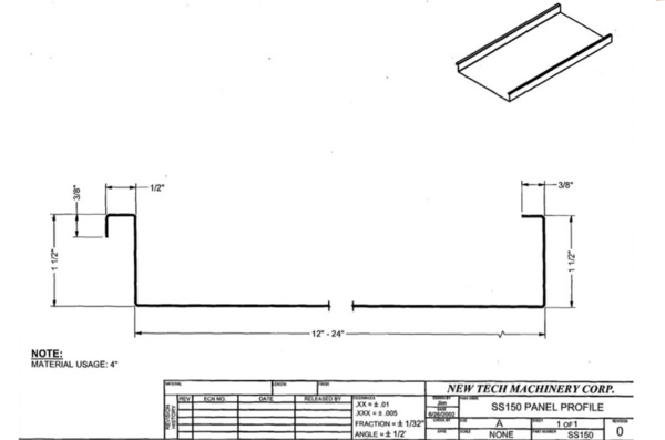 NTM Roof Panel Machine Profiles and UL Compliance: What Does it Mean?
