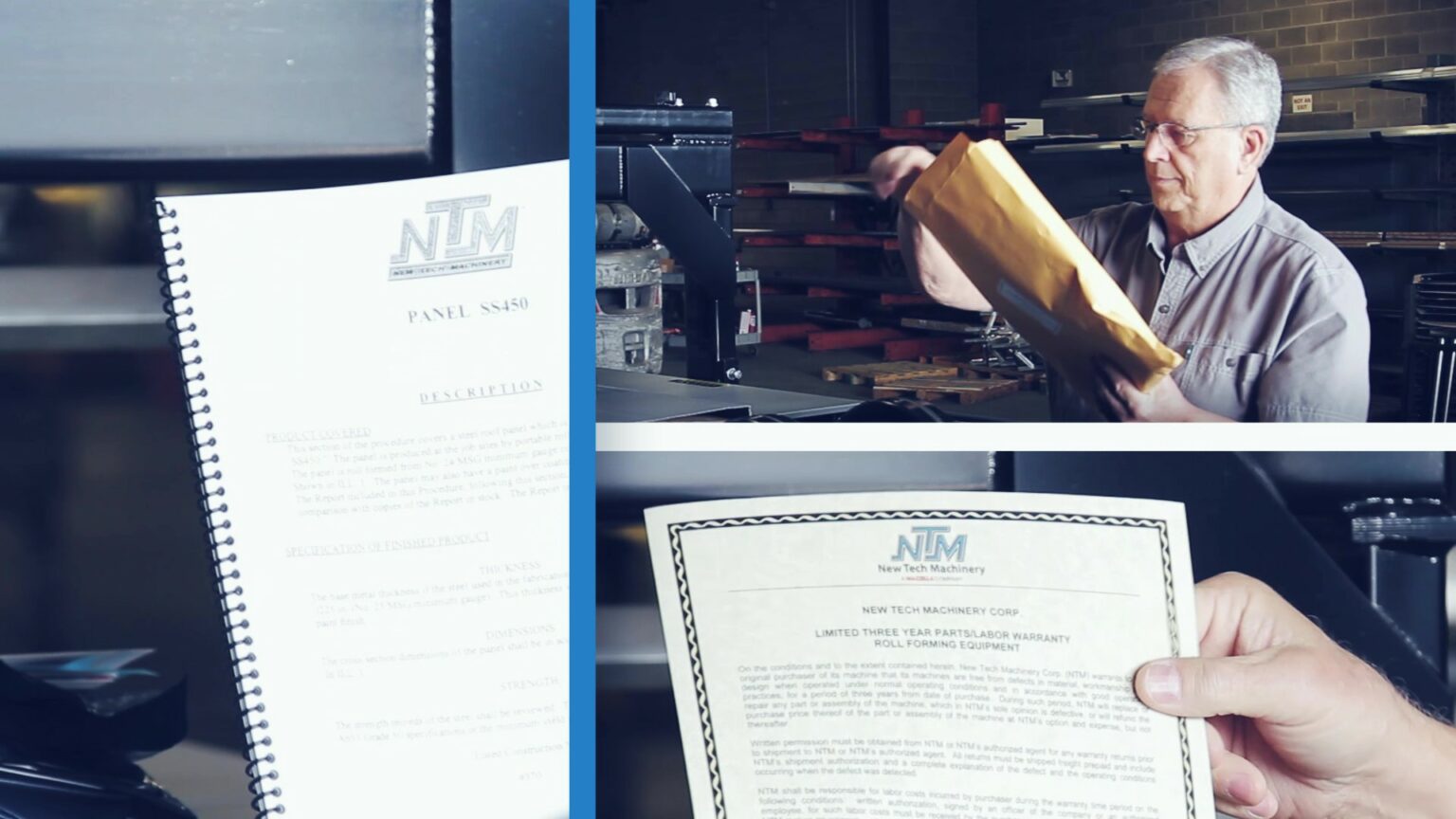 NTM Machine Warranty Registration - New Tech Machinery