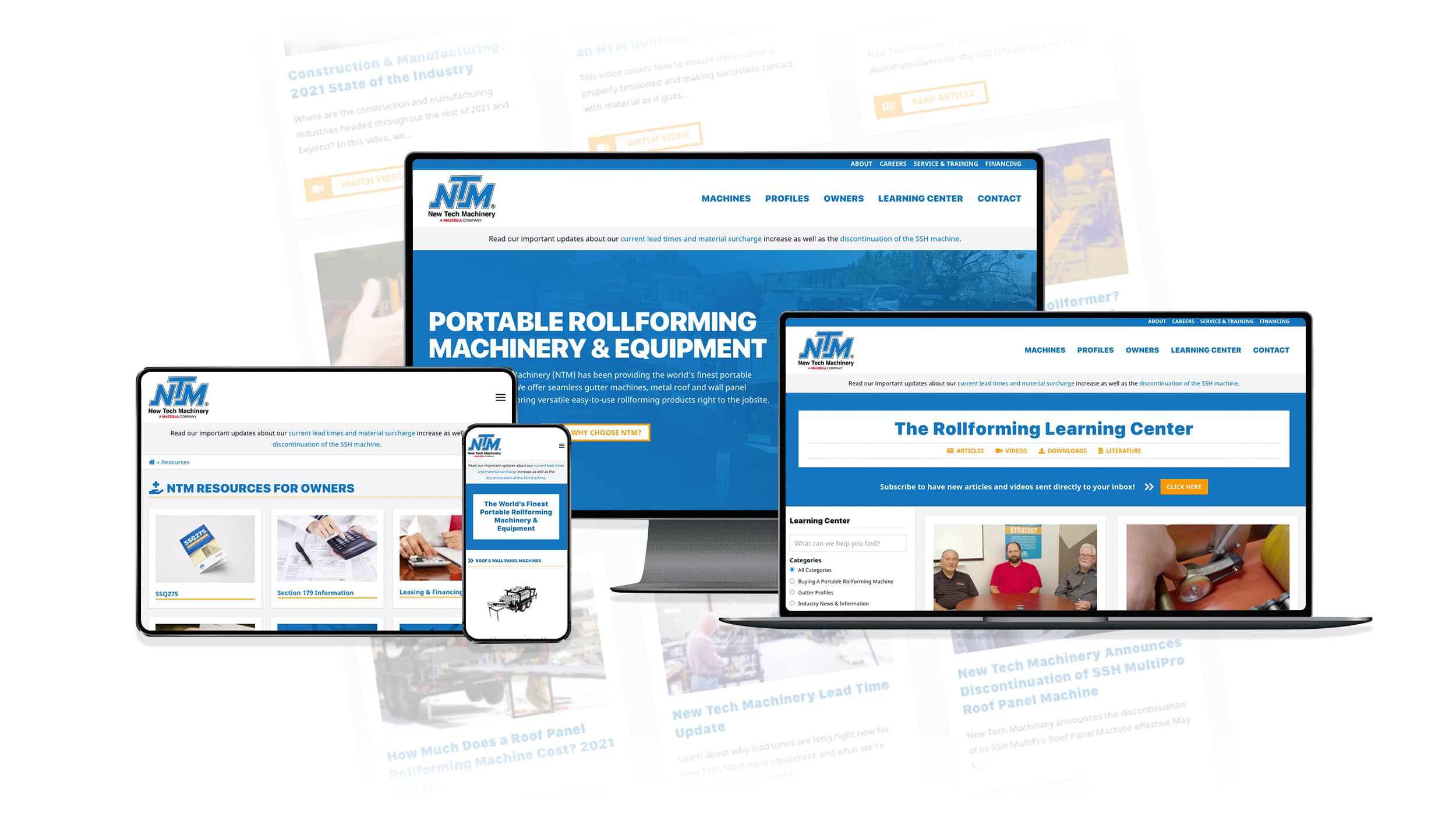 New Tech Machinery Launches New Extensive Website With Rollforming ...