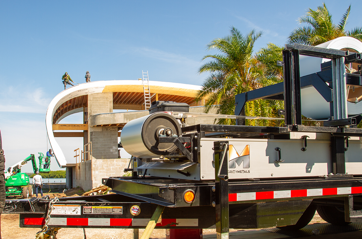 How to Expand Your Metal Roofing Business With a Portable Rollformer