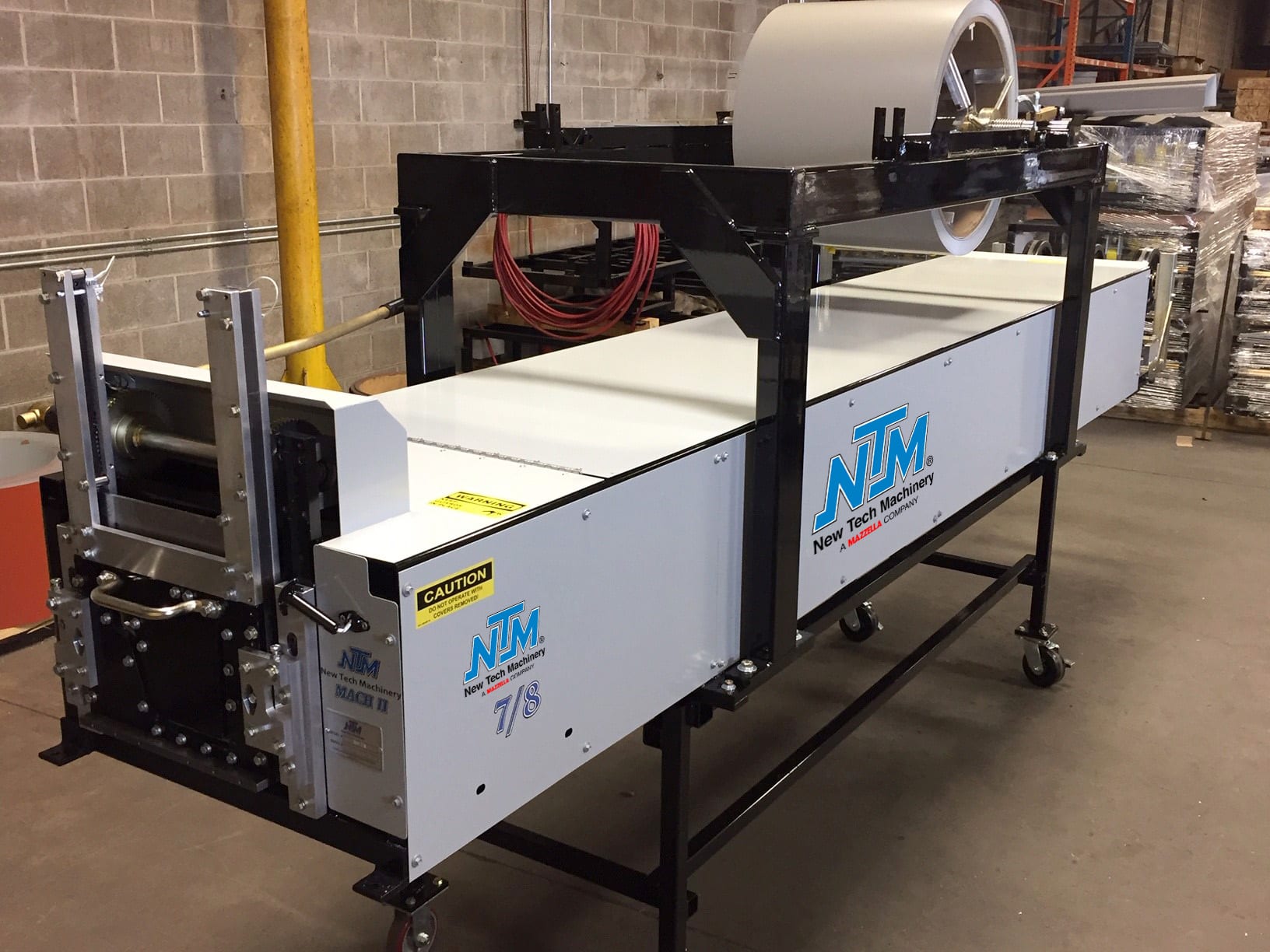 MACH II 7 8 Combo Commercial Seamless Gutter Machine Specifications MACH II 7 8 Combo Commercial Seamless Gutter Machine Specifications