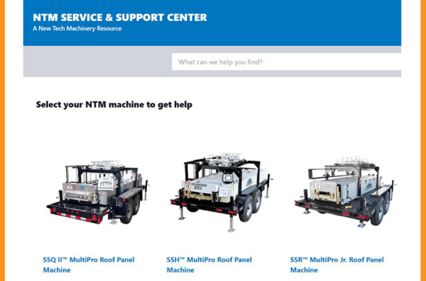 How NTM’s Service & Support Center Helps Solve Portable Rollforming ...