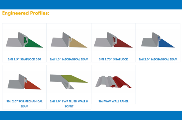 Where Can You Find Engineered Metal Roof Panel Profiles?