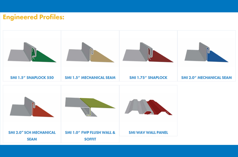 Where Can You Find Engineered Metal Roof Panel Profiles?