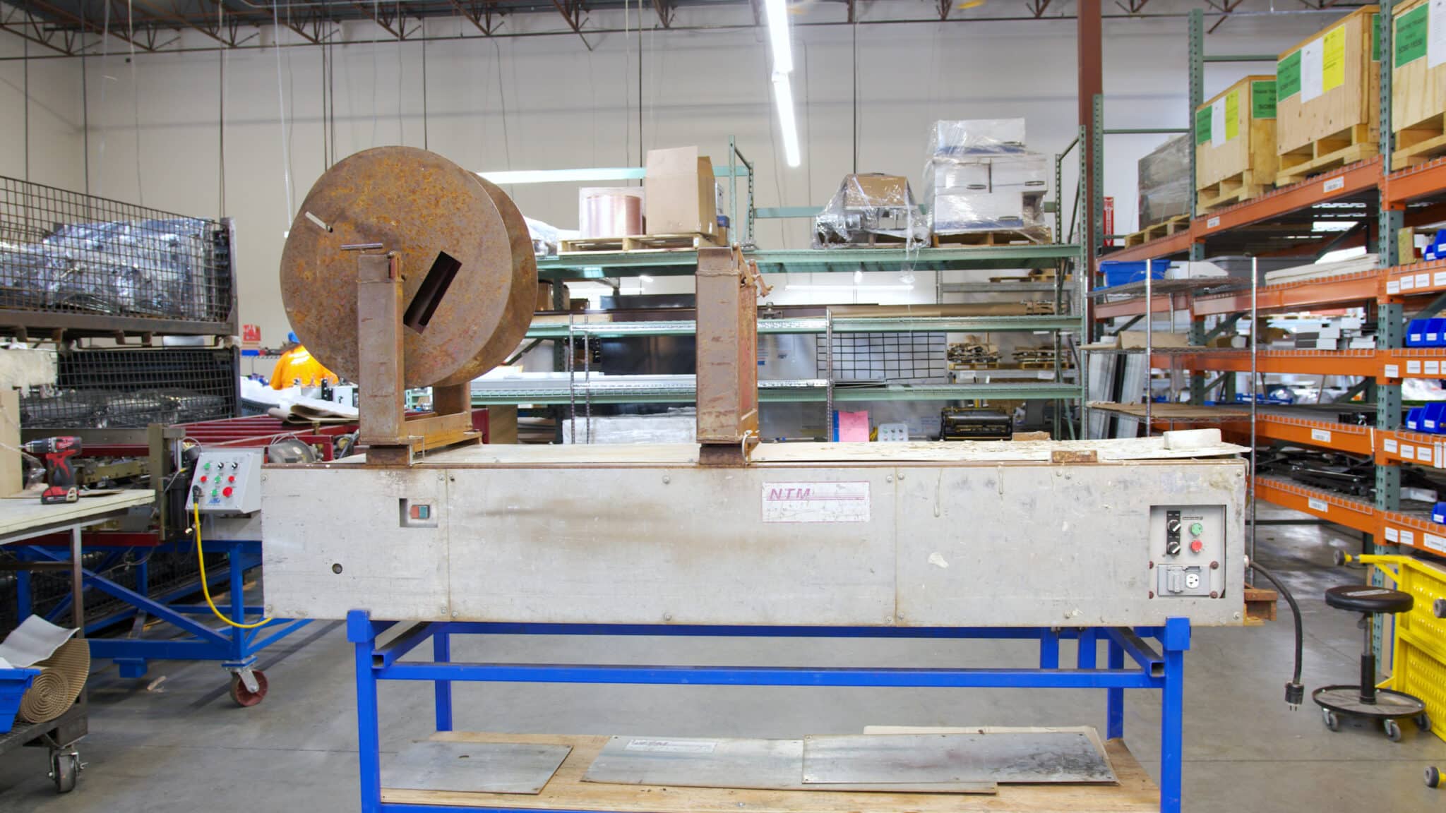 The Return of the Original Mach II Polyurethane Drive Gutter Machine To NTM