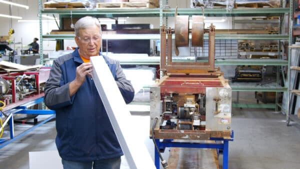 The Return of the Original Mach II Polyurethane Drive Gutter Machine To NTM