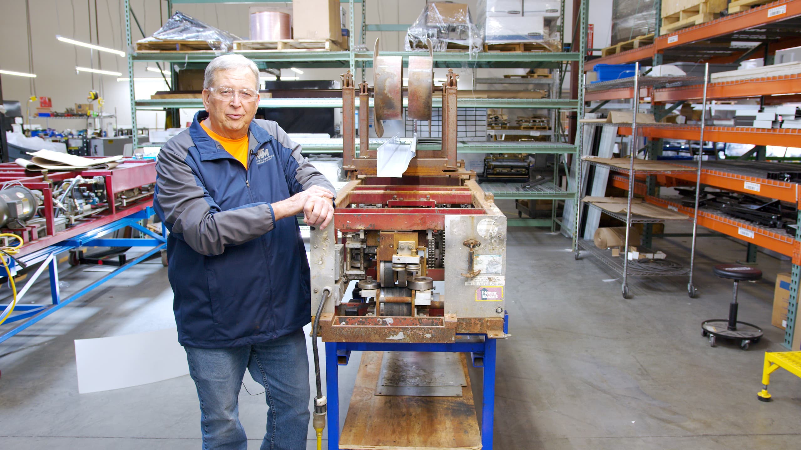 The Return of the Original Mach II Polyurethane Drive Gutter Machine To NTM