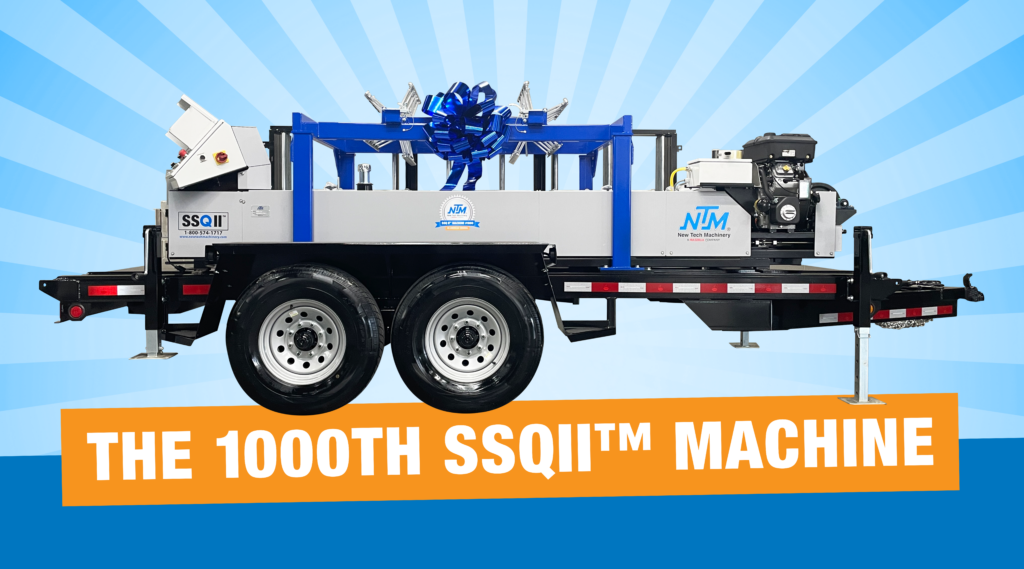 New Tech Machinery's 1000th SSQ II Machine!